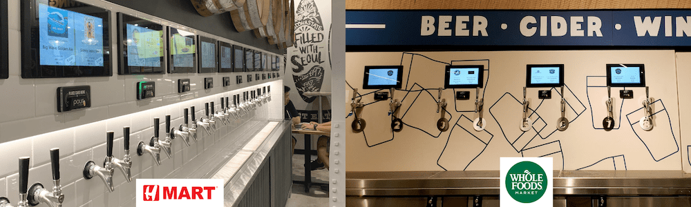 Grocery Store Self-Serve Beverage Walls | PourMyBeer