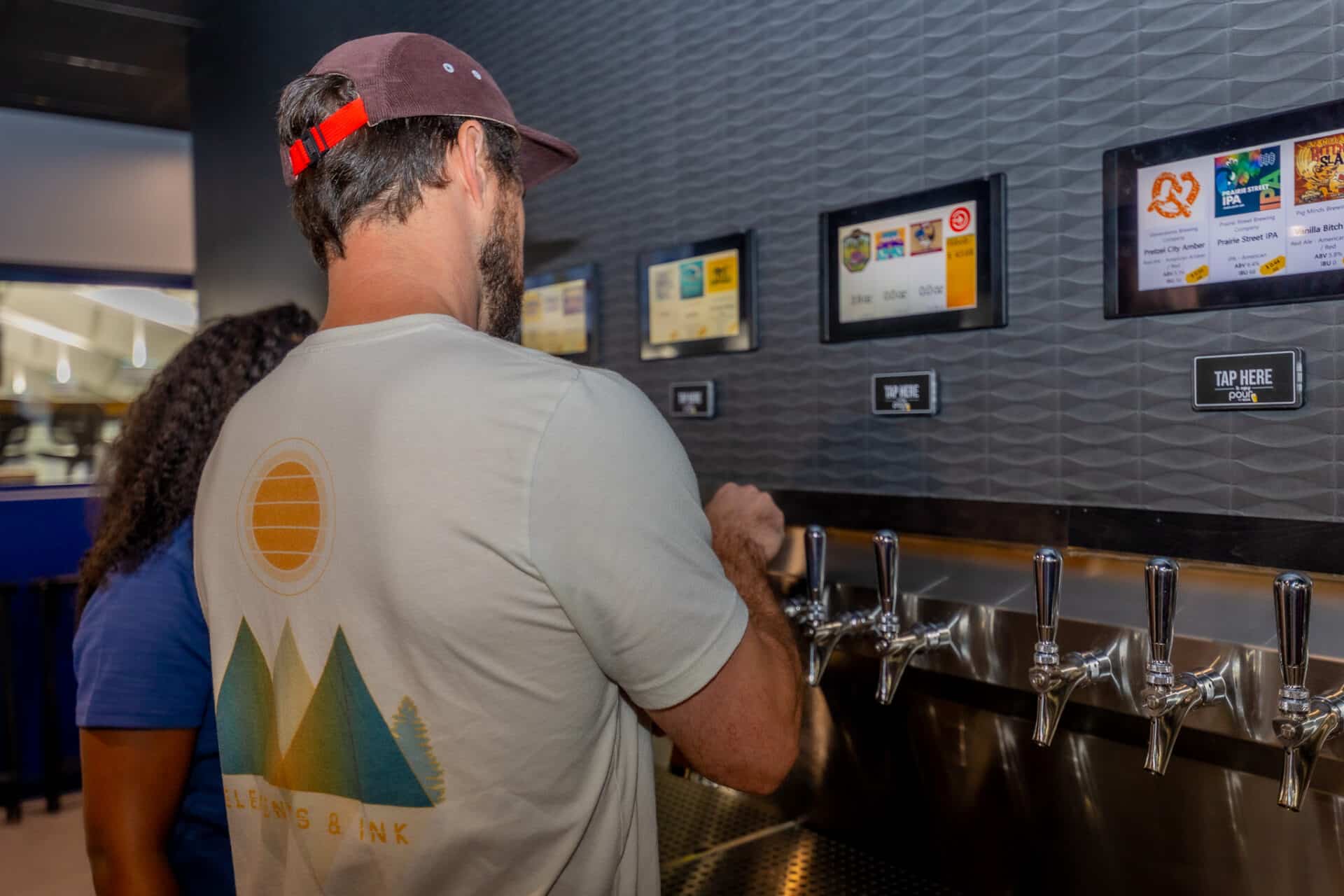 Pickleball Venue Self-Serve Tap System | PourMyBeer